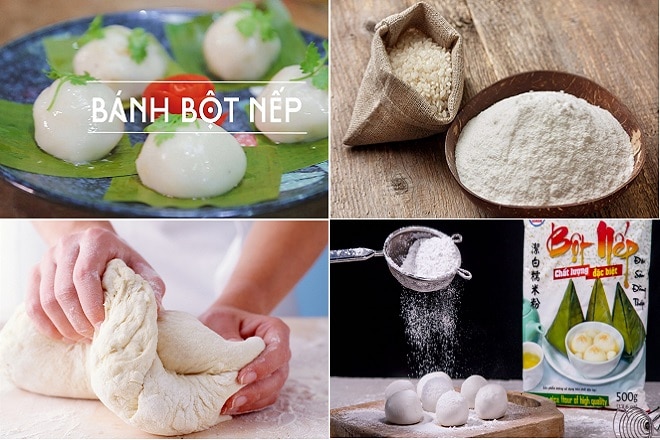 Bột nếp làm bánh gì ngon: 12 món bánh làm từ bột nếp